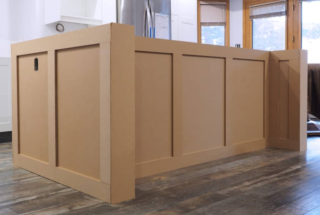 How to create a custom kitchen island - THE HOMESTUD