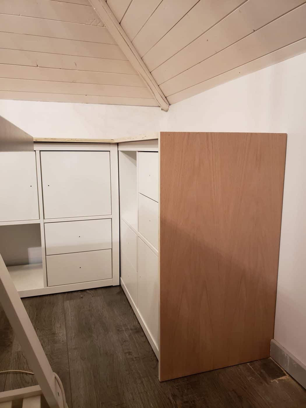 How I customized a free IKEA Kallax into office storage - THE HOMESTUD